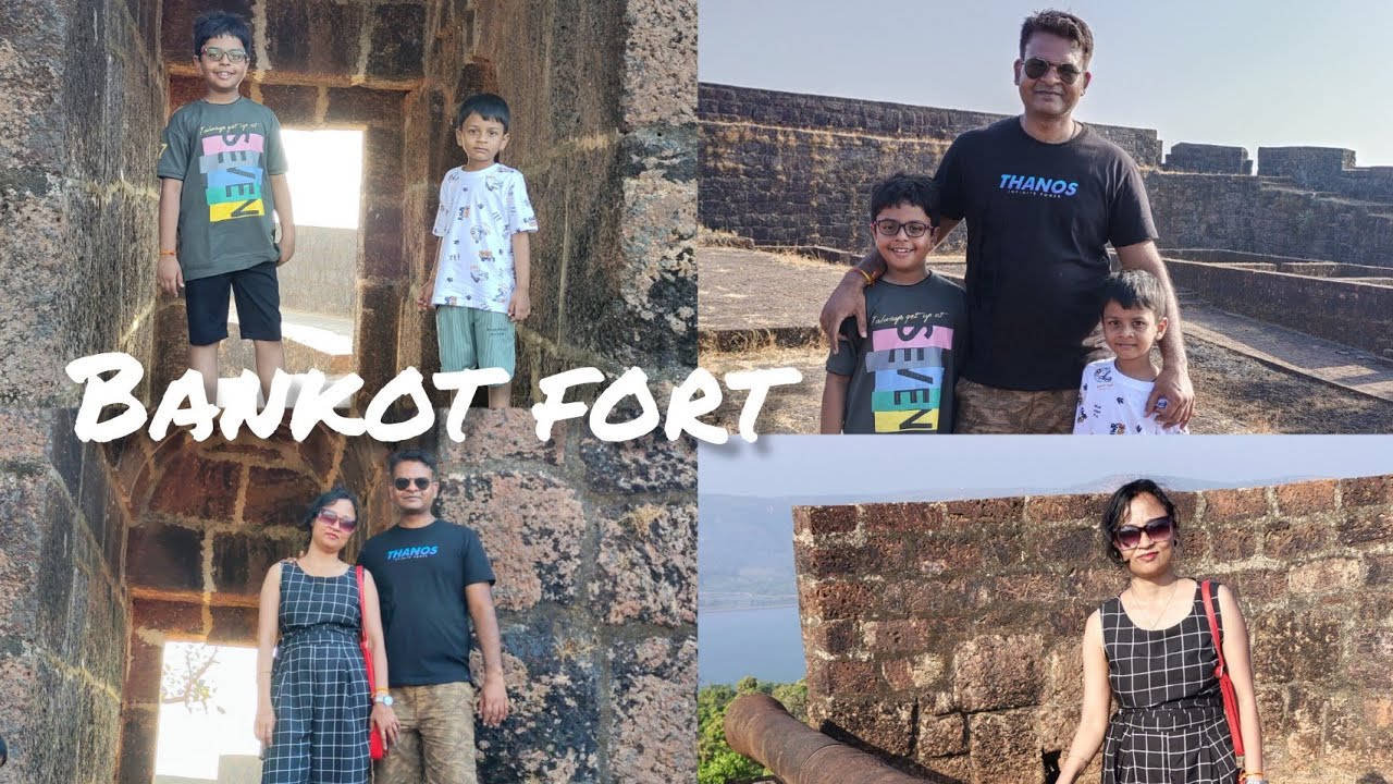 Bankot Fort, Ratnagiri | Diveagar shrivardhan harihareshwar trip | Day ...