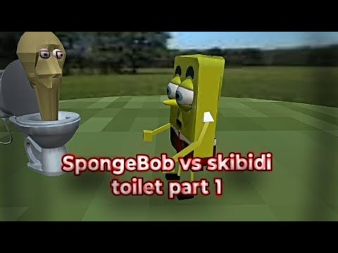 SpongeBob vs skibidi toilet challenge part 1 - YouTube