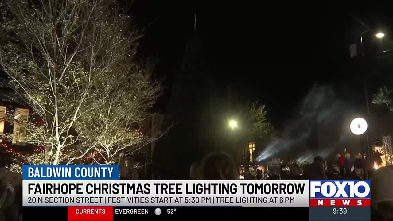 Christmas tree lighting set Thursday in Fairhope - YouTube