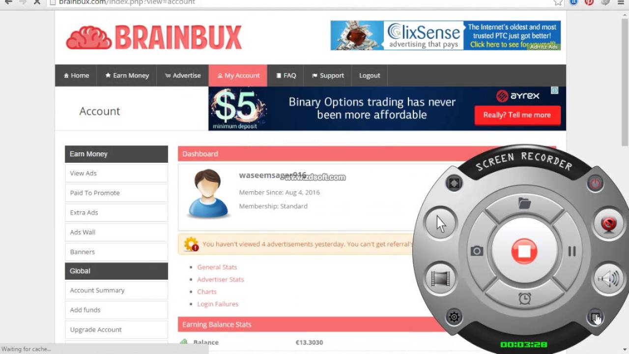 how to earn $4 to $6 per day with Brainbux - YouTube