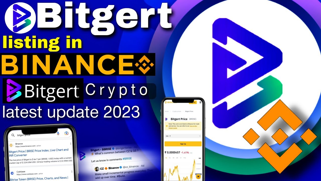 Bitgert coin: listing in binance crypto exchange | BRISE Coin latest ...