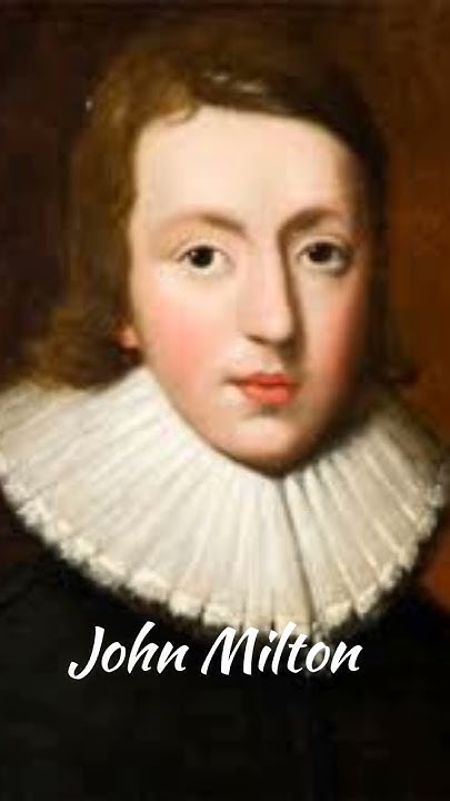 John Milton Introduction #literature #poem #poetintrointamil - YouTube