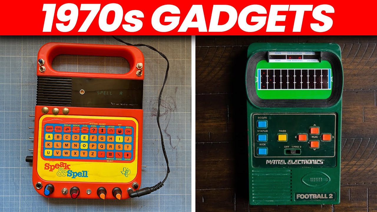 1970s Gadgets You Had As A Kid Growing Up - YouTube
