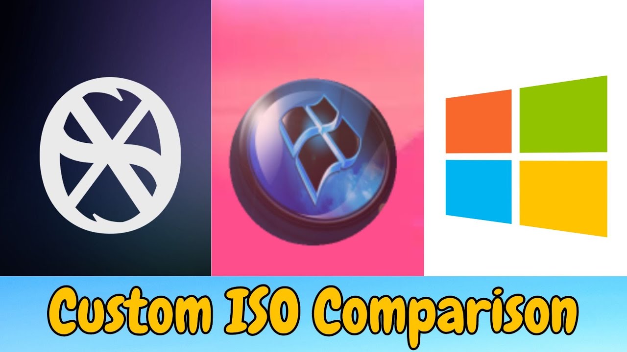 XOS vs Windows X-Lite vs Windows 10 Optimized | Custom ISO Comparison ...