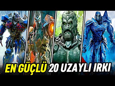 Transformers En Güçlü 20 Robot Uzaylı Irkı Güç Sıralaması 2024