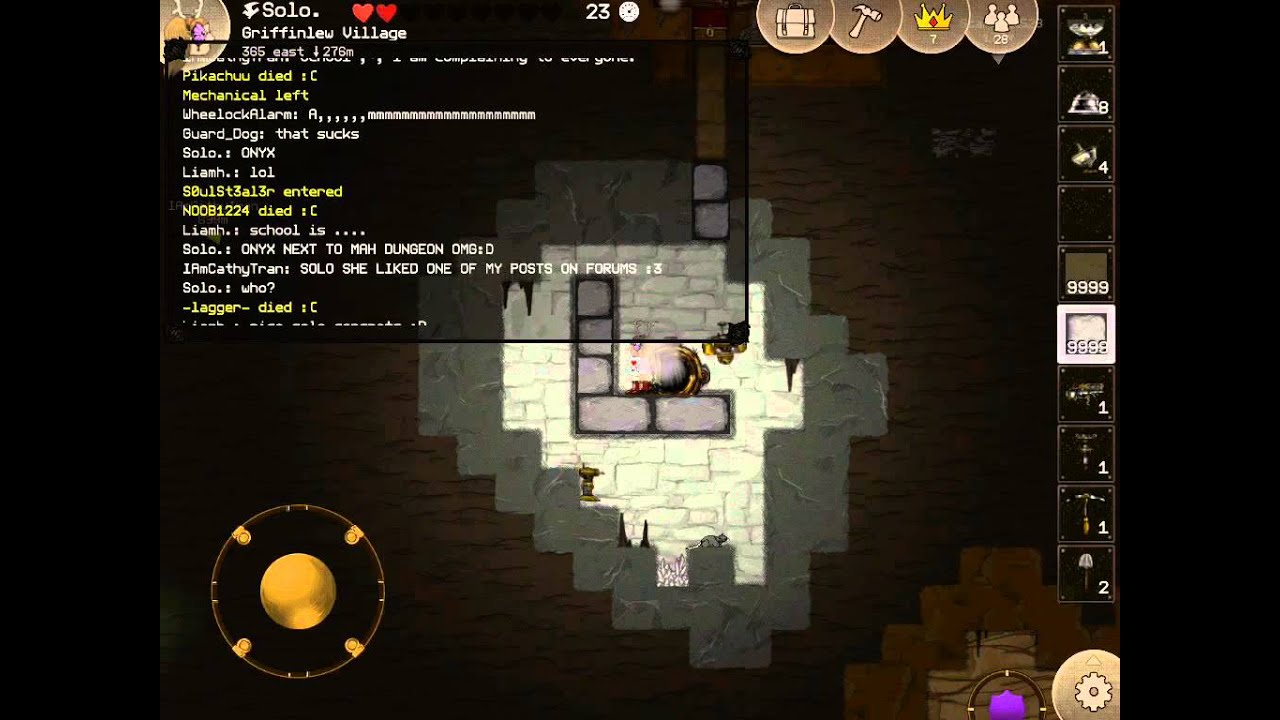 [Deepworld] Onyx next to my dungeon:D - YouTube