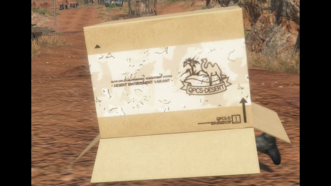 IT'S JUST A BOX - MGS: The Phantom Pain - YouTube