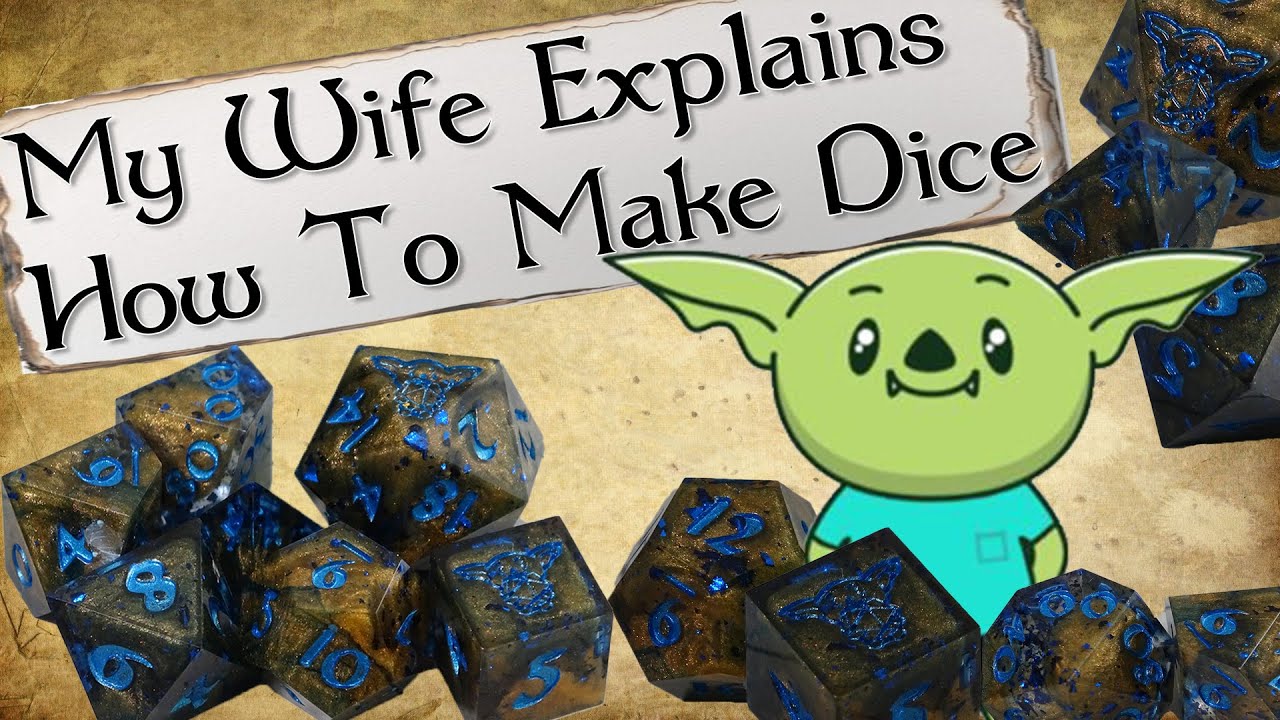 How To Make Dice - As Explained By My Wife - YouTube