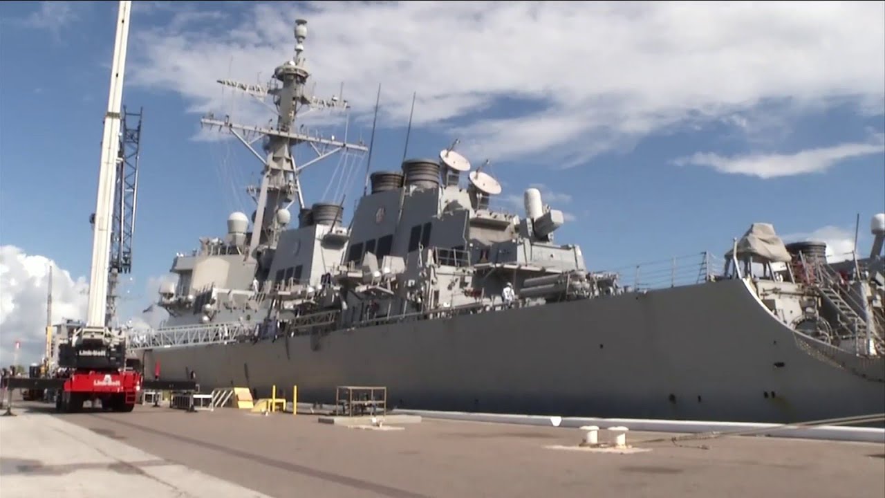 USS Carney arrives at Naval Station Mayport after spending 5 years ...