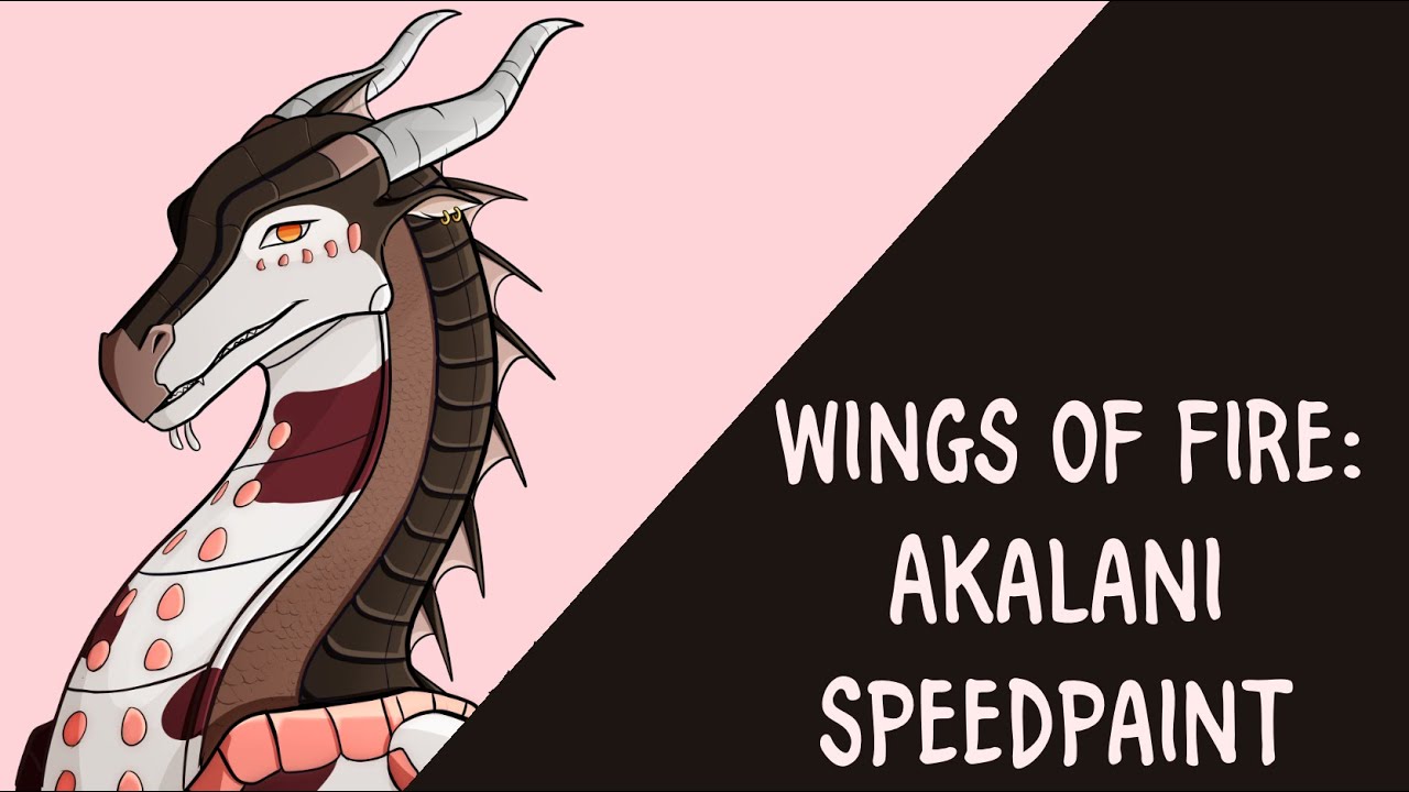Wings of fire: Drawing a Skywing Seawing Hybrid Oc - YouTube