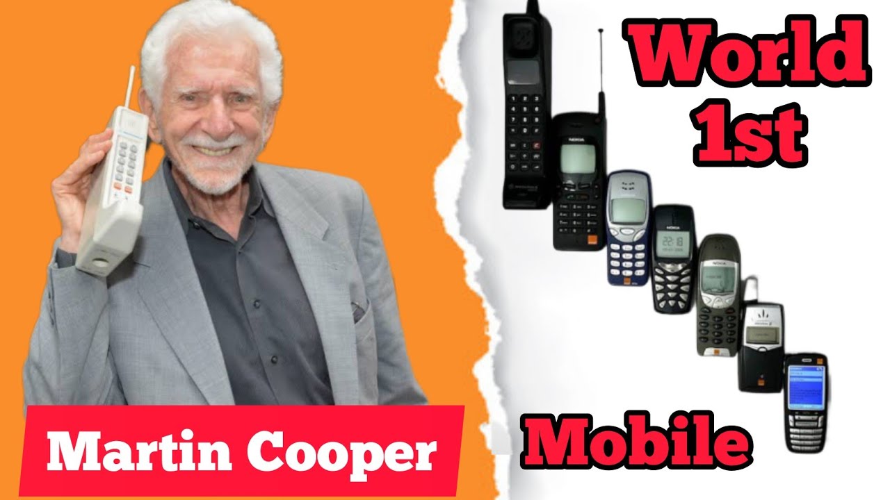 World का पेहला mobile phone बनाने वाले Martin Cooper. Biography of ...