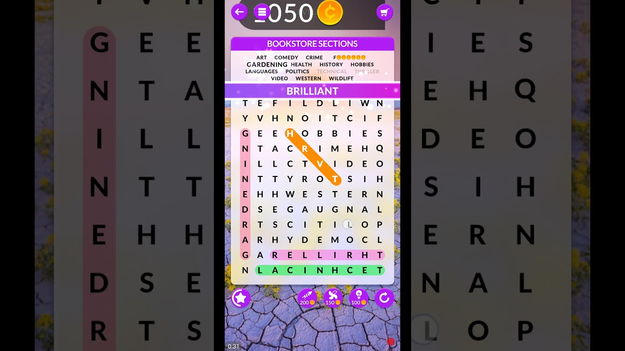 WORDSCAPES SEARCH LEVEL 168 ANSWERS masaya ang mga salita - YouTube