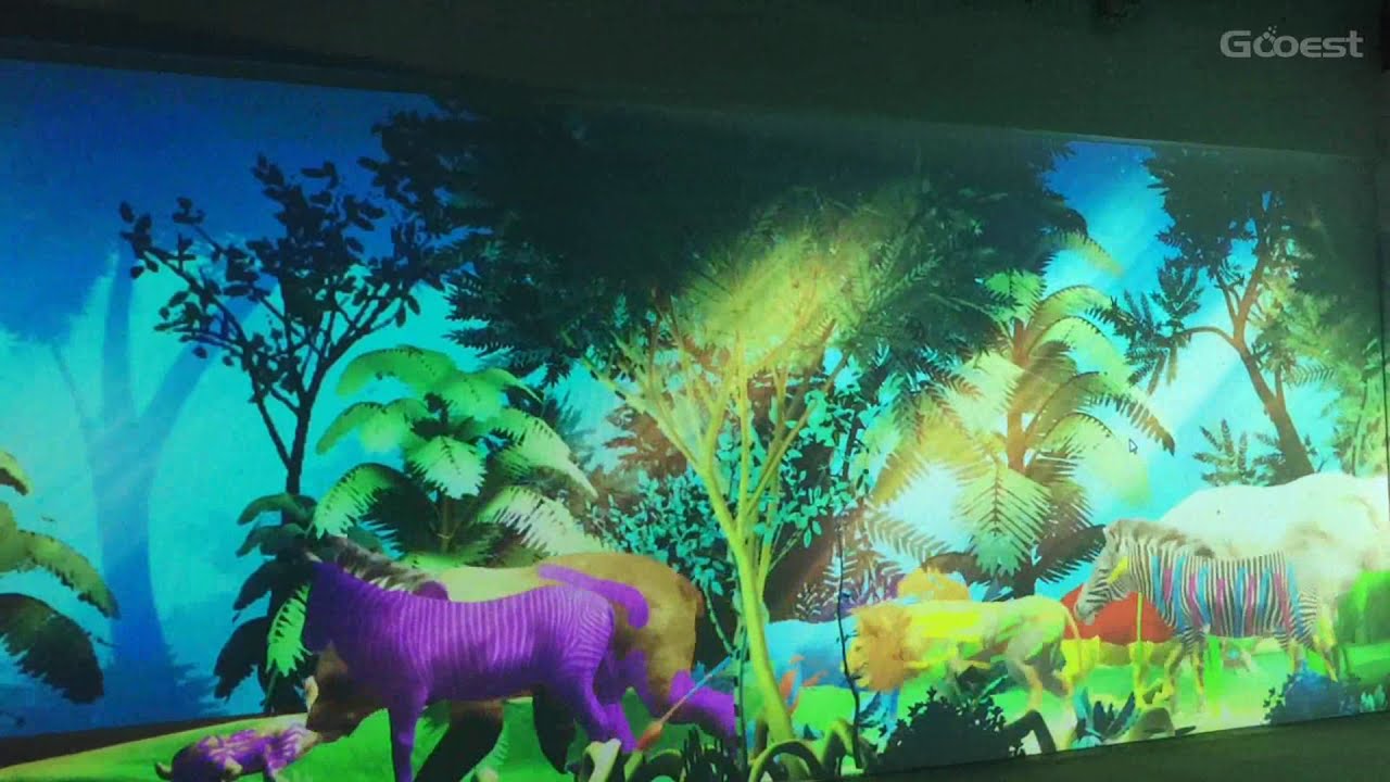 Indoor Playground Interactive Drawing Game -- Magic Forest By Gooest ...