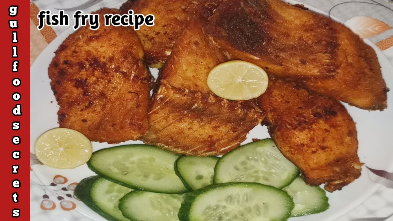 Crispy Fish Fry Recipe without Besan | Fish Fry recipe | Simple Fish ...