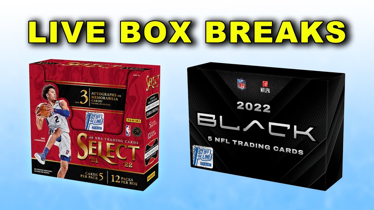 BLEZ SPORTS CARDS LIVE BOX BREAKS | #sportscards #boxbreak # ...