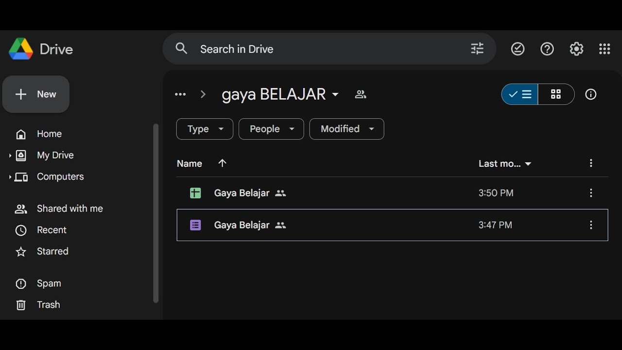 Template Google Form dan Spreadsheet Rekap Asesmen Diagnostis Gaya ...