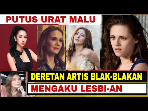 Cantik Cantik‼️Tapi Sayang Deretan Artis Ini Lesbian