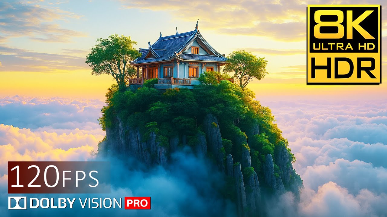 Heaven on Earth: STUNNING 8K HDR Video at 120FPS | Dolby Vision™ 2025 ...