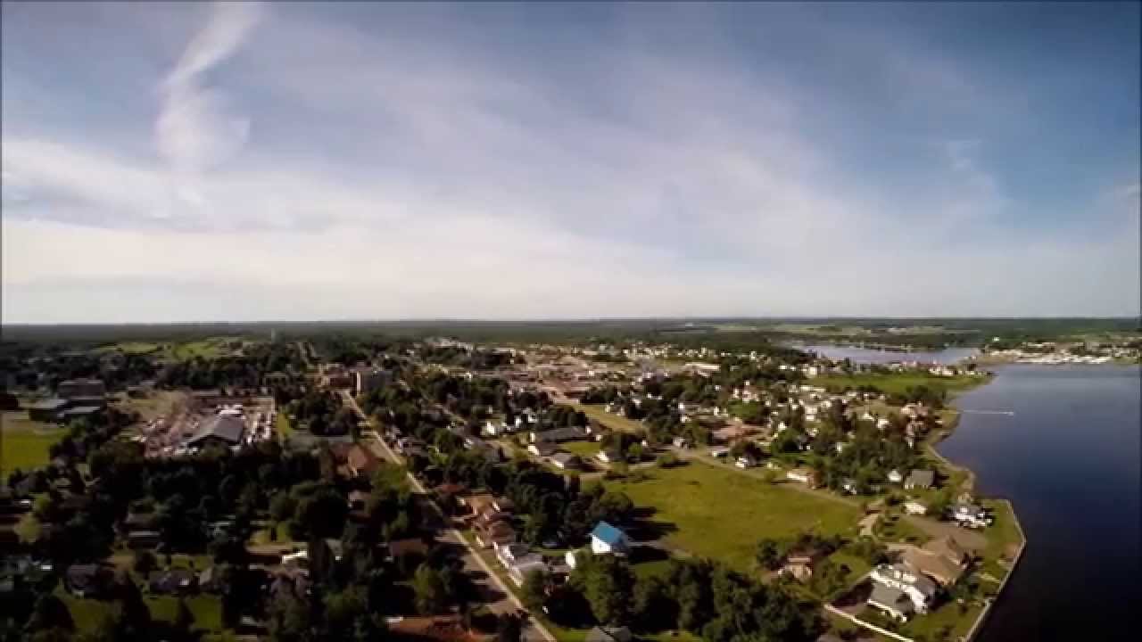 Aero View Photography 3DR Iris 360 of Shediac, New Brunswick - YouTube