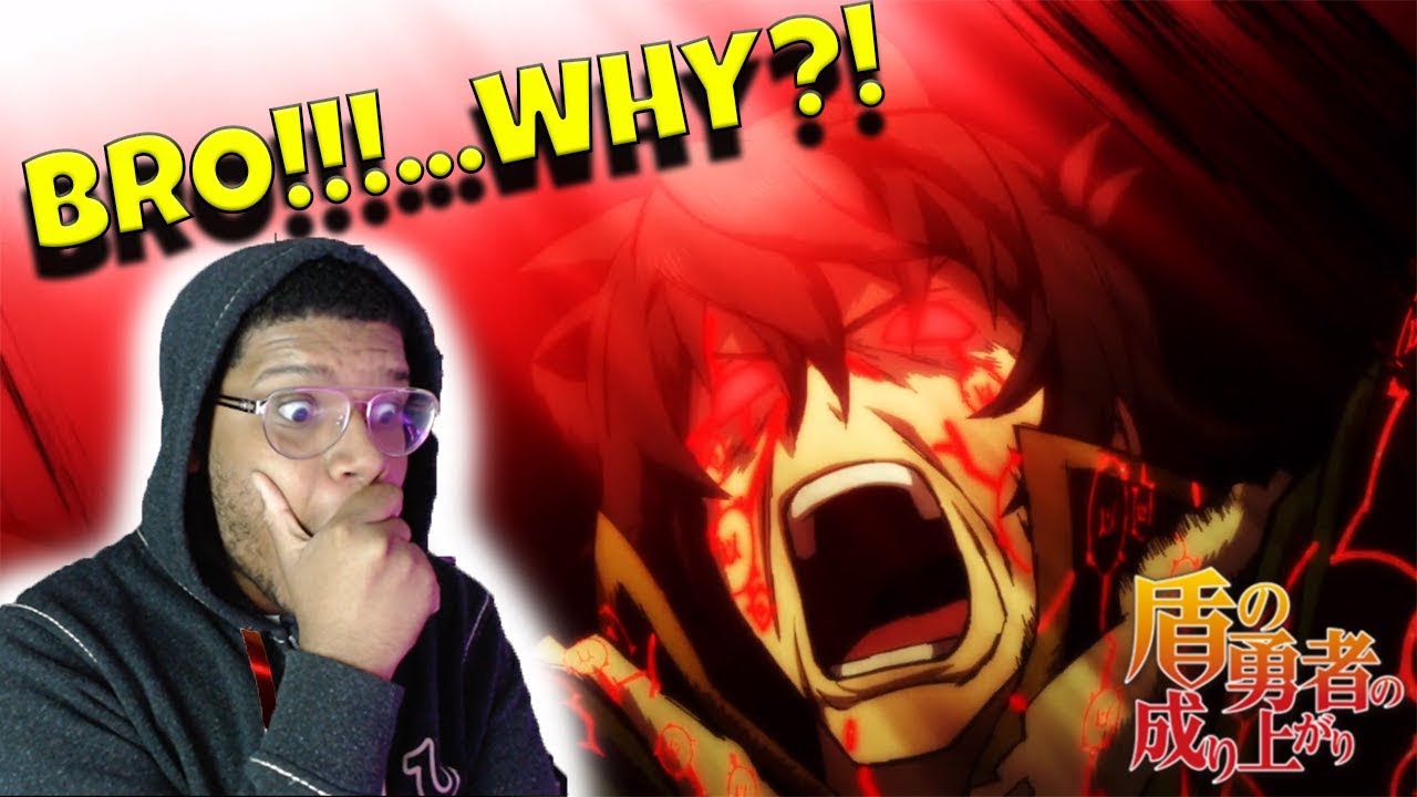 BUT WHY??!?! CURSED SHIELD - THE RISING OF THE SHIELD HERO EP. 8 ...