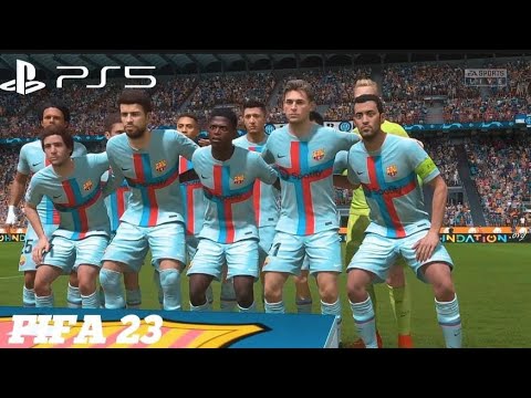 Ps5 Fifa 23 (4k UHD 60 fps) Champions League Group C : Inter-Barcelona ...