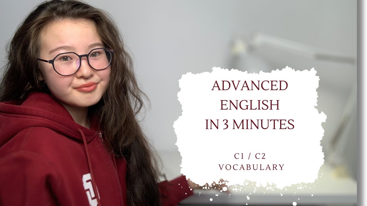 10 Advanced English Words | C1/C2 Vocabulary - YouTube
