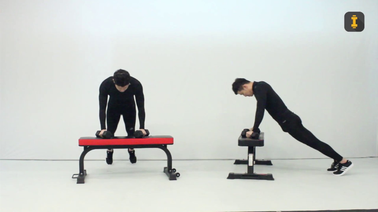 701 벤치 덤벨 버피Bench Dumbbell Burpee - YouTube