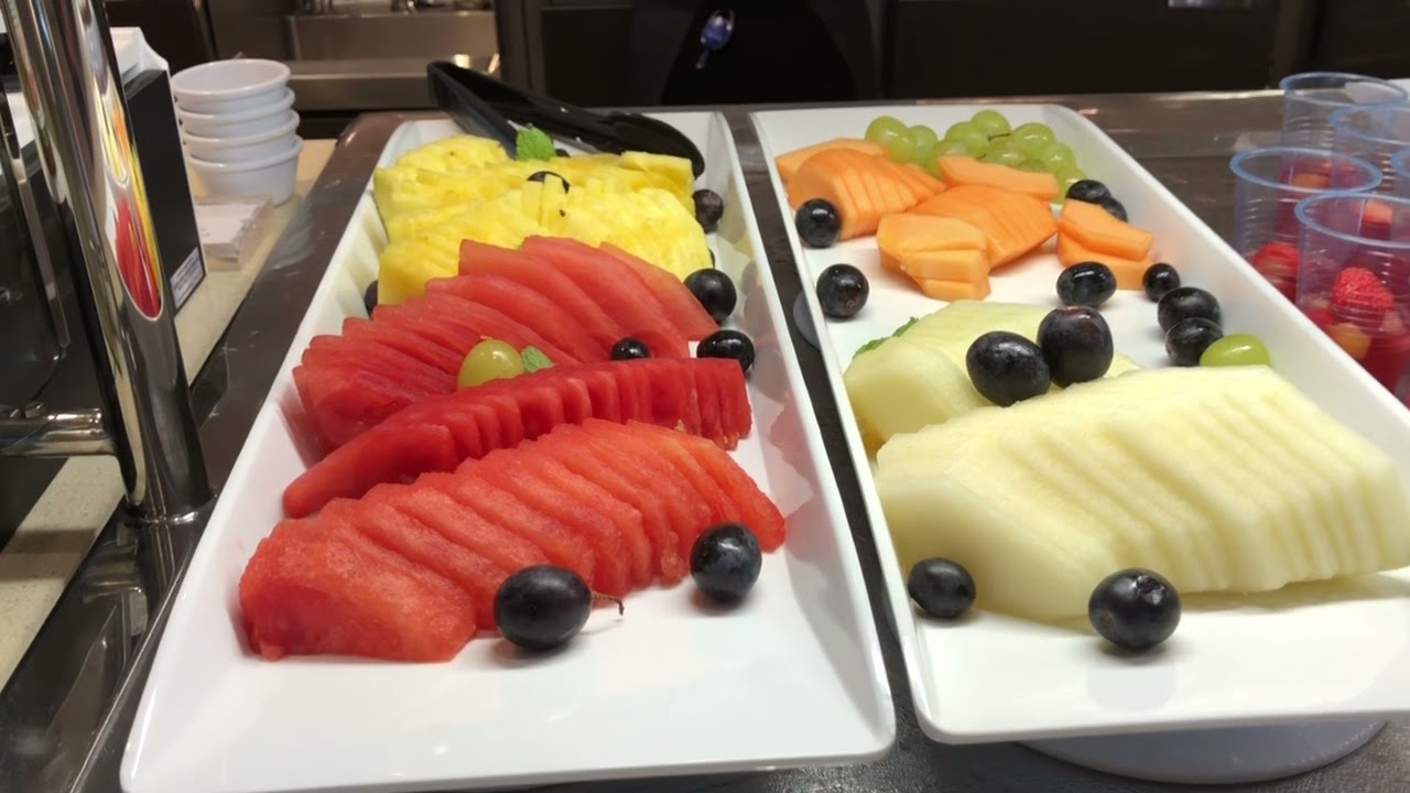 Solarium Bistro Dinner & Lunch Anthem of the Seas - YouTube