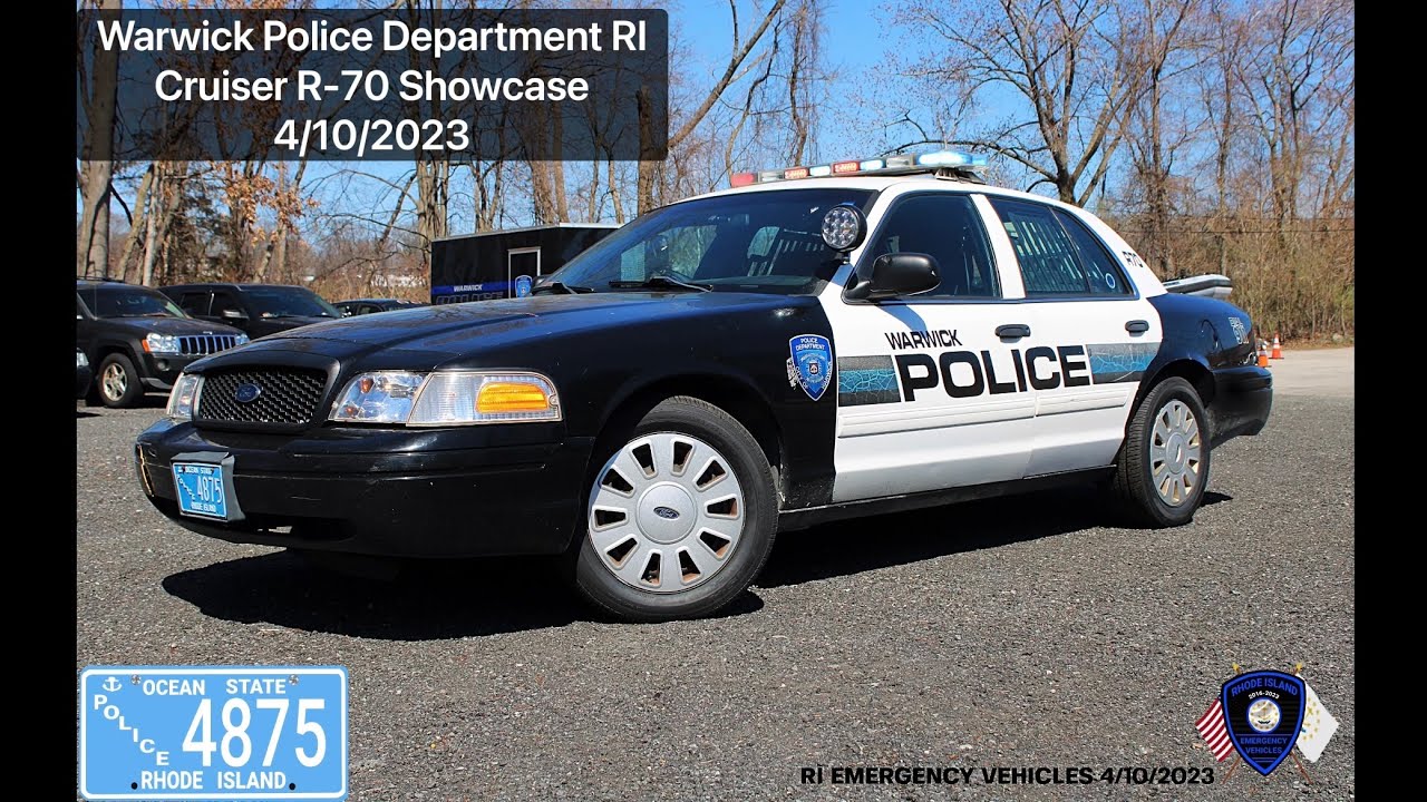 Warwick Police Department RI Cruiser R-70 Showcase - YouTube