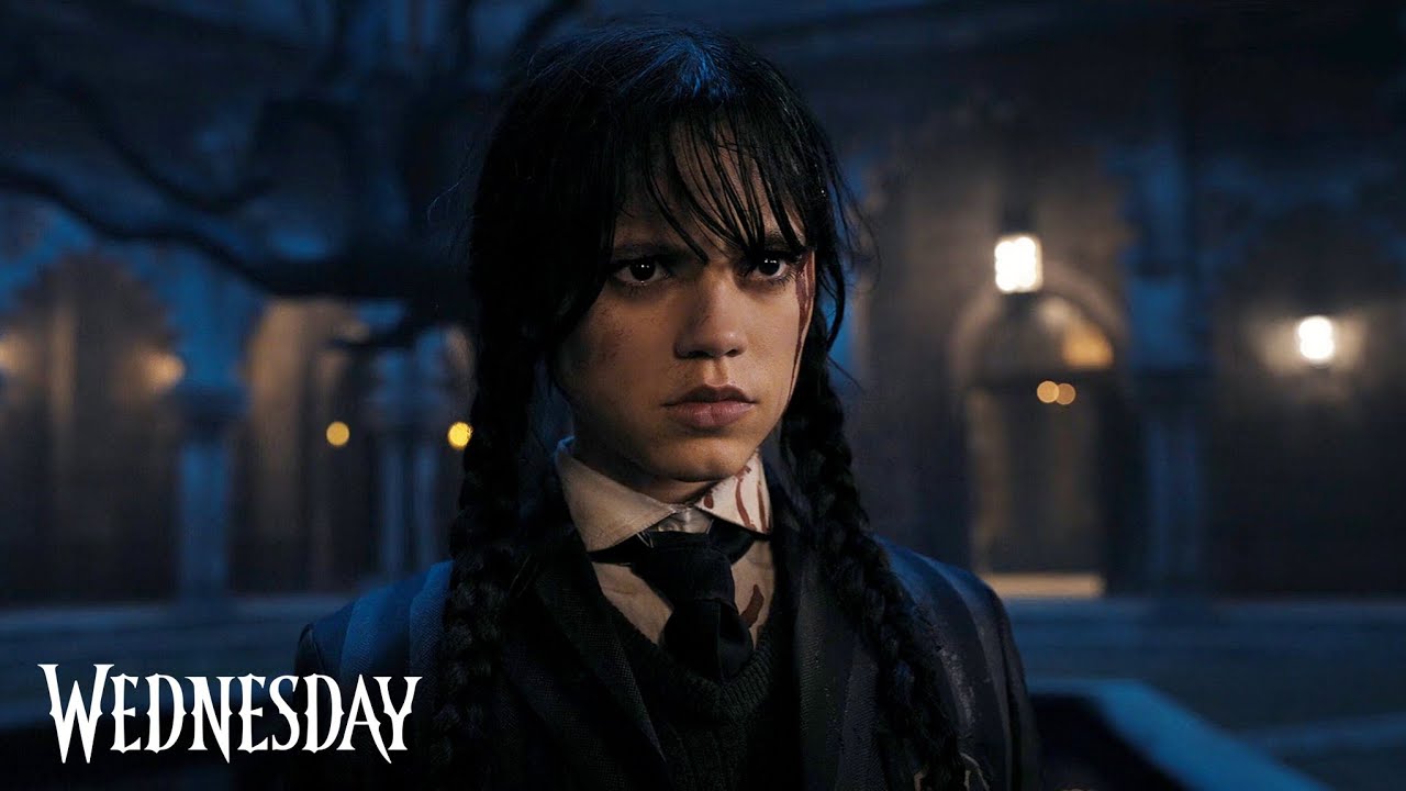 Wednesday Addams vs Marilyn Thornhill [4K UHD] | Wednesday Season 1 ...