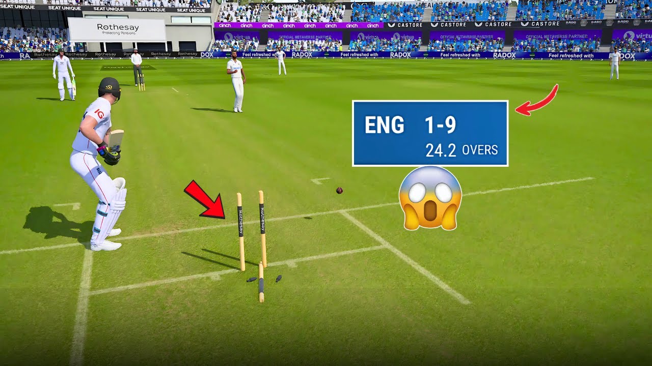 🤯🔥Leaving All Balls Untill I Get ALL OUT in Test - And This Happened🤯 ...