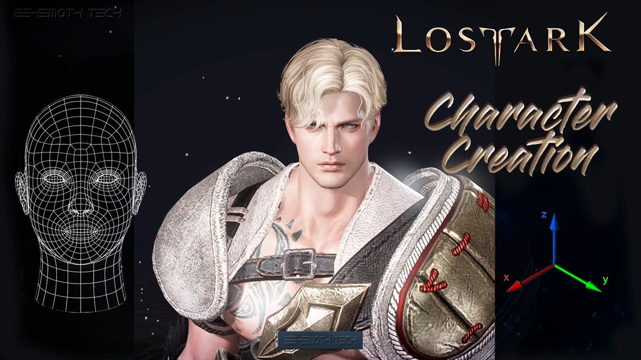 Lost Ark | Character Creation | Warrior (Male) - YouTube