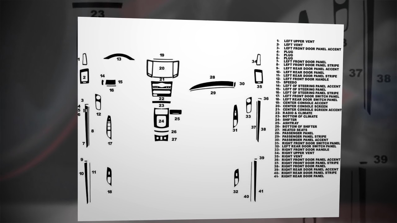Rdash™ 2010 - 2013 Infiniti G37 Sedan Dash Kit - YouTube