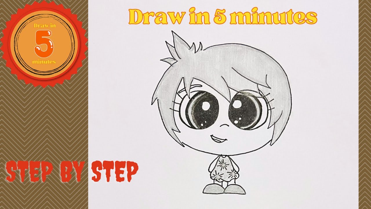 how to draw alegria inside out 2 easy step by step | simple drawing ...