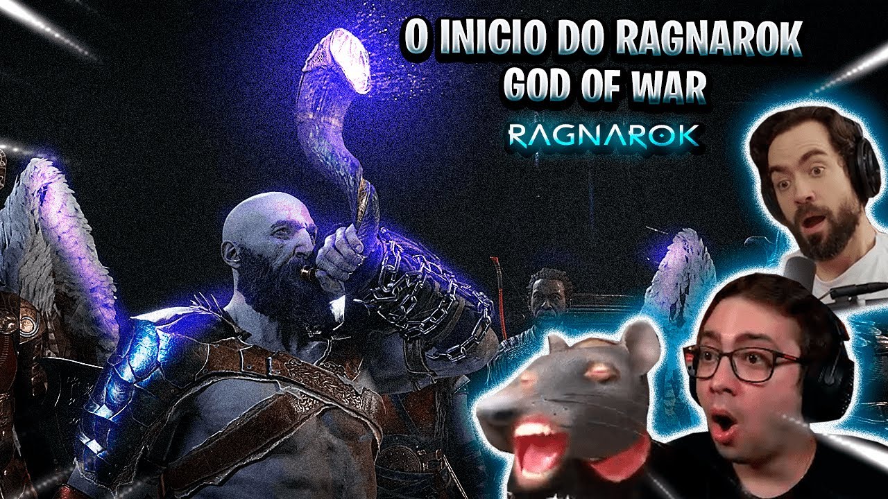 O DISCURSO DE ARREPIAR DE KRATOS E O INICIO DO RAGNAROK STREAMERS ...