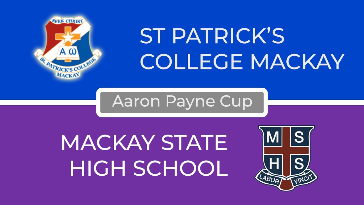St Patrick's College Mackay VS Mackay State High School | Aaron Payne ...