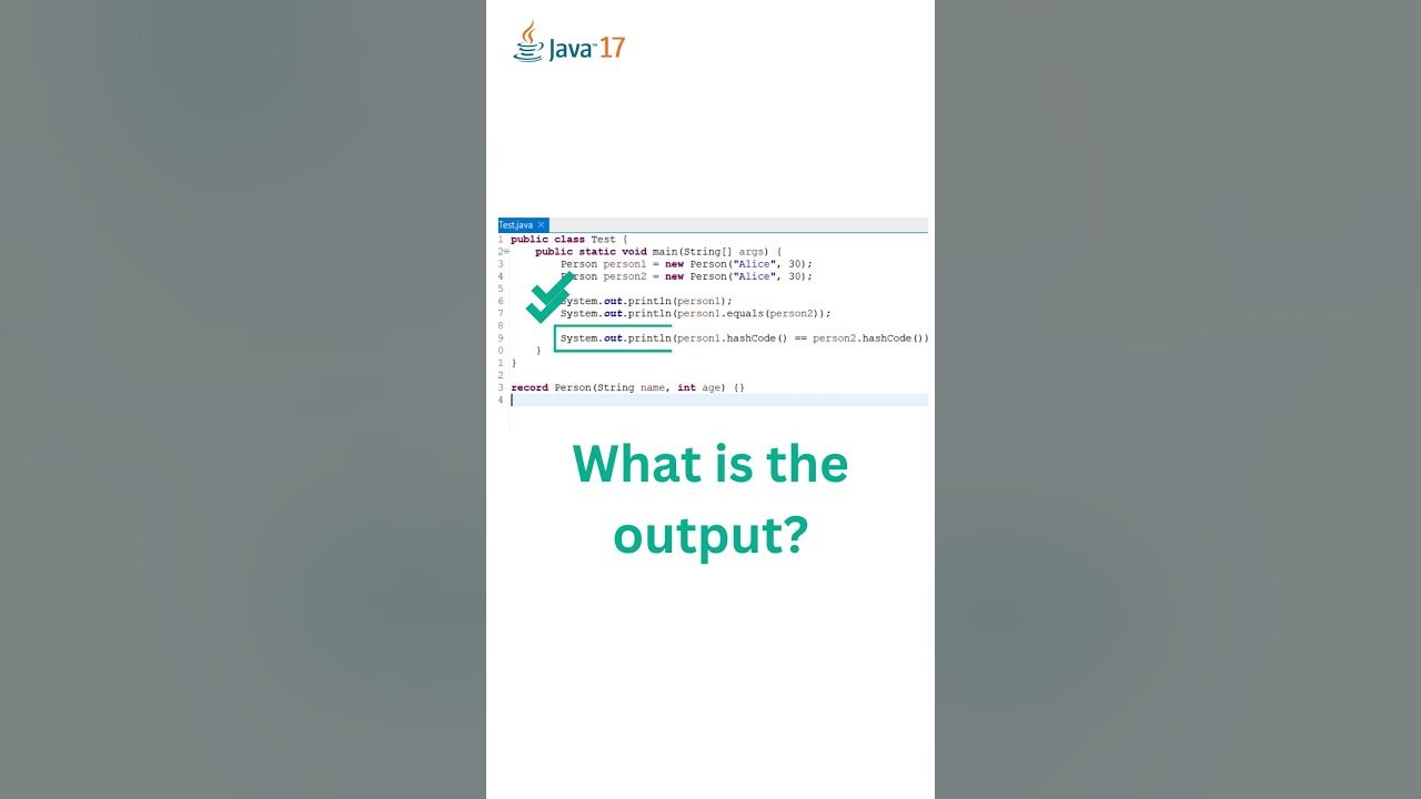 Java 17 Records: What’s the Output? #javatutorial #javainterviewquestions #Java17 - YouTube