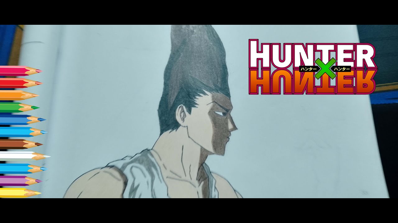 Gon Freecss (Hunter x Hunter) Gon rage/angry mode | Drawing Anime - YouTube
