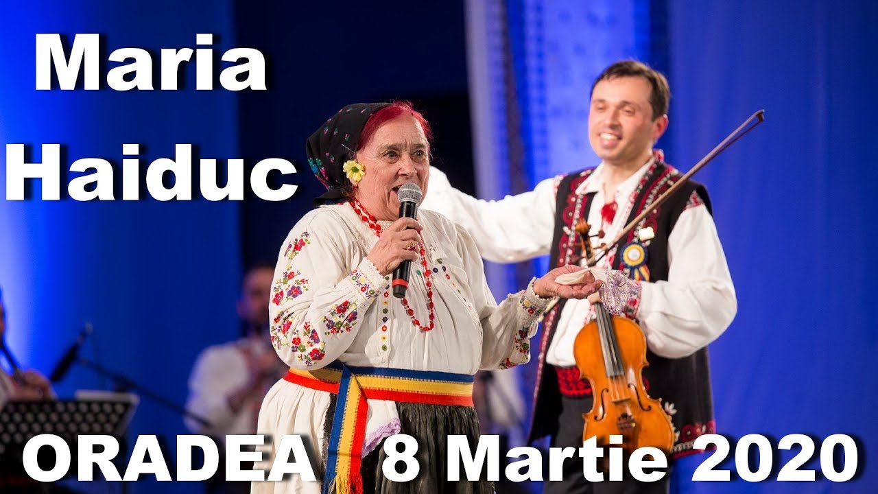 Maria Haiduc în cadrul spectacolului din 8 Martie 2020 - Oradea - YouTube