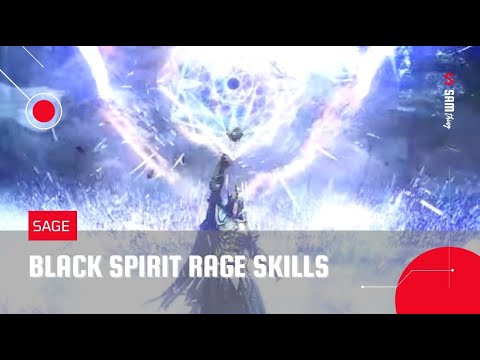 Sage Class Ultimates - Black Spirit Rage Skills - YouTube