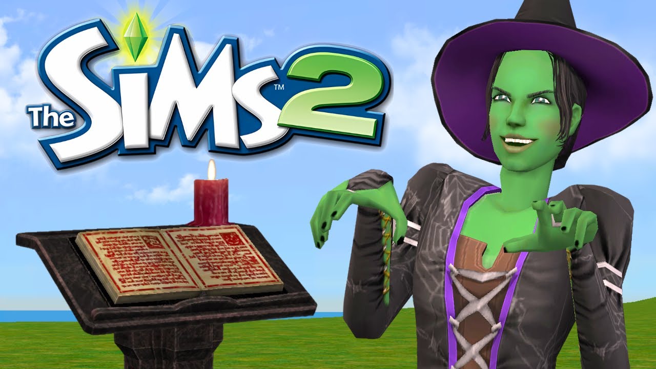 Witches in The Sims 2 were... something - YouTube