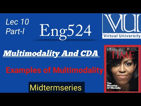 Eng524|Lec 10| Part-I| Multimodality And CDA|Examples of Multimodality @Studywithawan - YouTube
