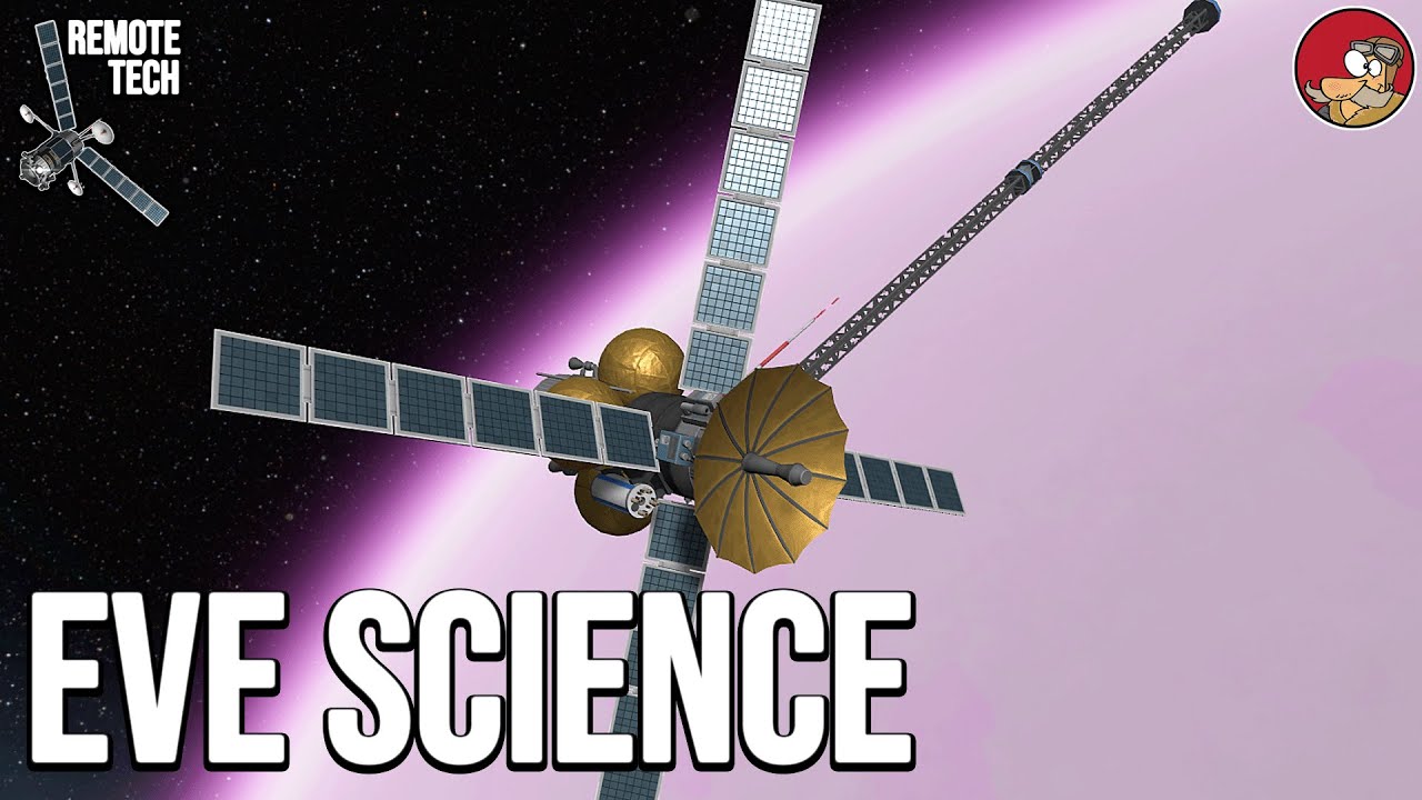 First interplanetary probe reaches Eve - KSP let's play 2023 - YouTube