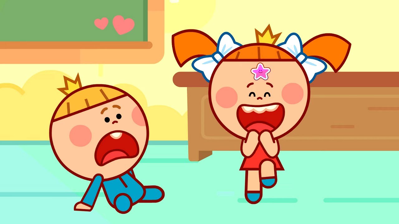 PRINCESS PLAYTIME - The School day - Episode 28| Funny video for kids ...