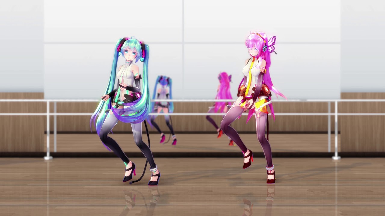 【MMD】Hair Physics Test - 4KUHD - YouTube