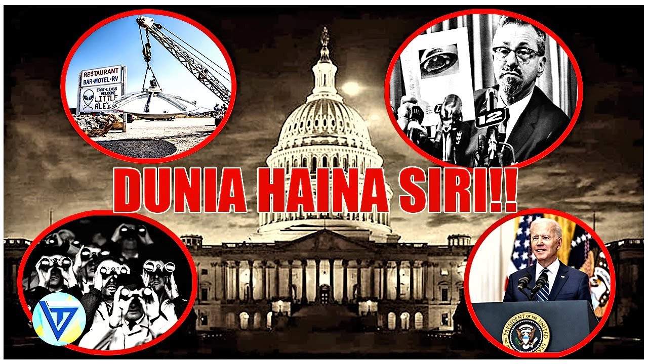 SIRI ZA ALIEN NA UFO ZILIZOFICHWA NA MAREKANI KWA MIAKA MINGI HIZI HAPA ...