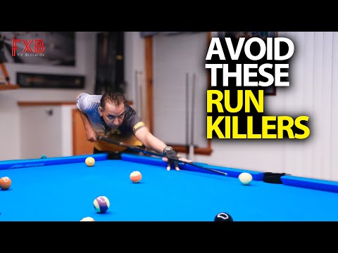 Avoid 8 Ball Patterns that Kill Your Runouts ~ (Free Pool Lessons)