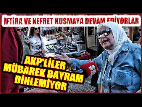 AKP'LİLER  MÜBAREK BAYRAM VE KARDEŞLİK TANIMIYOR, CHP VE İMAMOĞLU'NA NEFRET KUSMAYA DEVAM EDİYORLAR