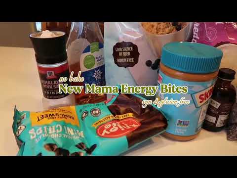 Easy No-Bake Energy Bites | Pregnancy & Postpartum Snack