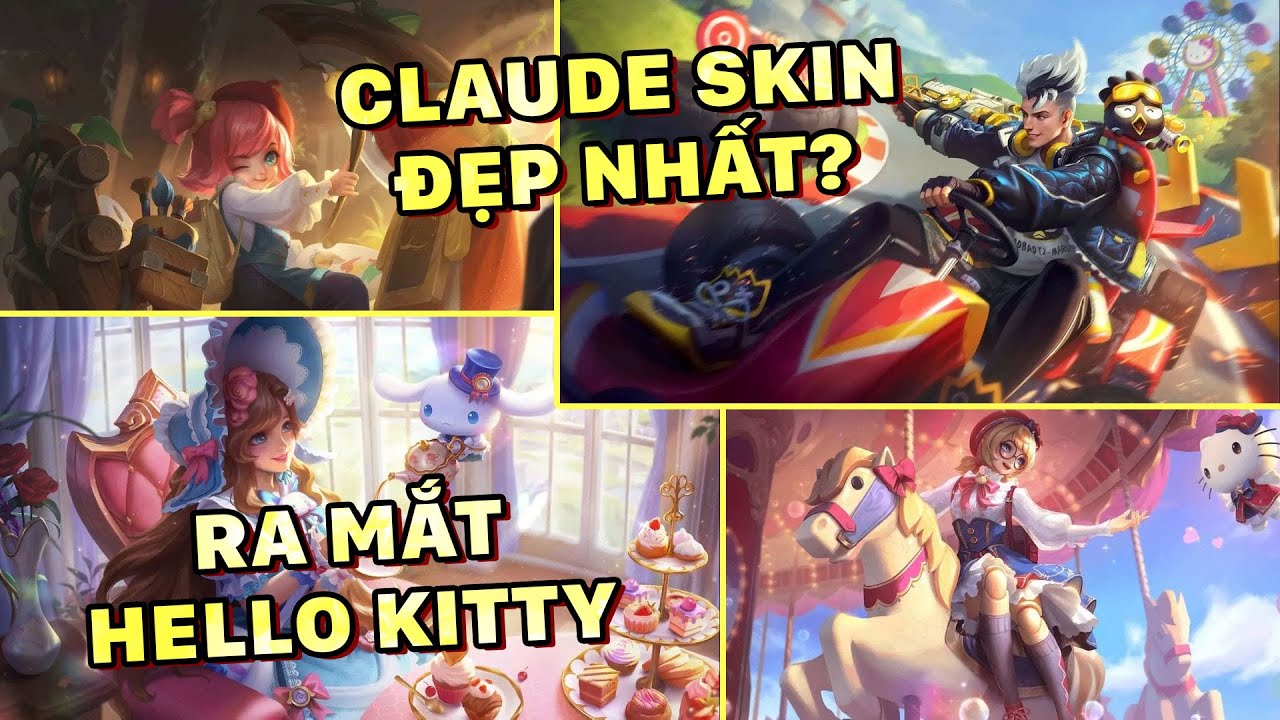 Tốp Mỡ | HELLO KITTY VÀ 6 SKIN SẮP RA MẮT TRONG GAME! CLAUDE SẼ CÓ SKIN ...